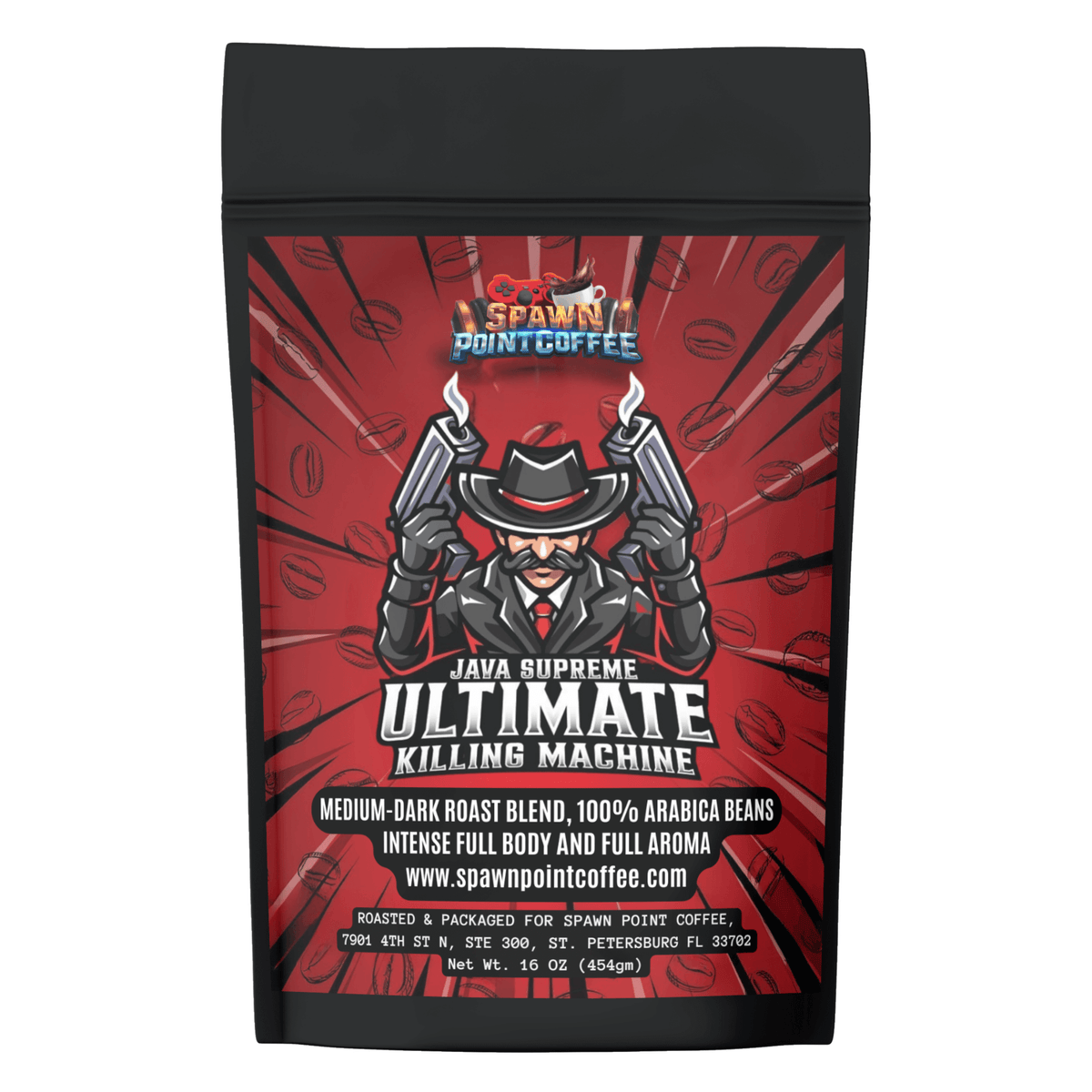 Java Supreme Ultimate Killing Machine, Full Body Medium Roast Coffee B ...