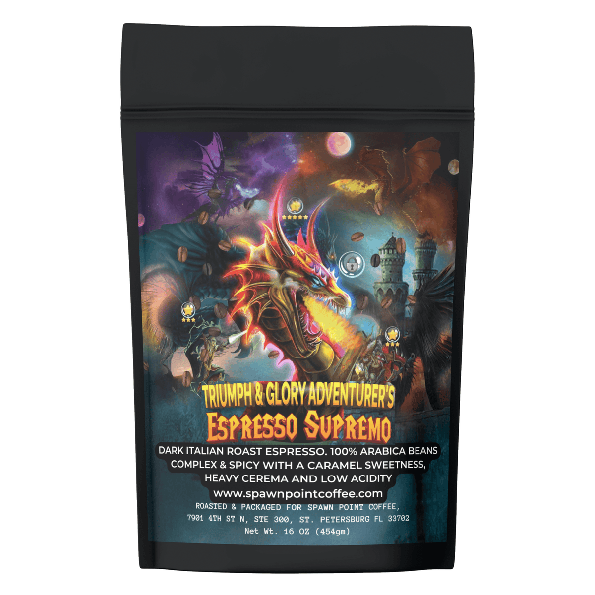 Triumph & Glory Adventurer's Espresso Supremo | Italian Roast – Spawn ...