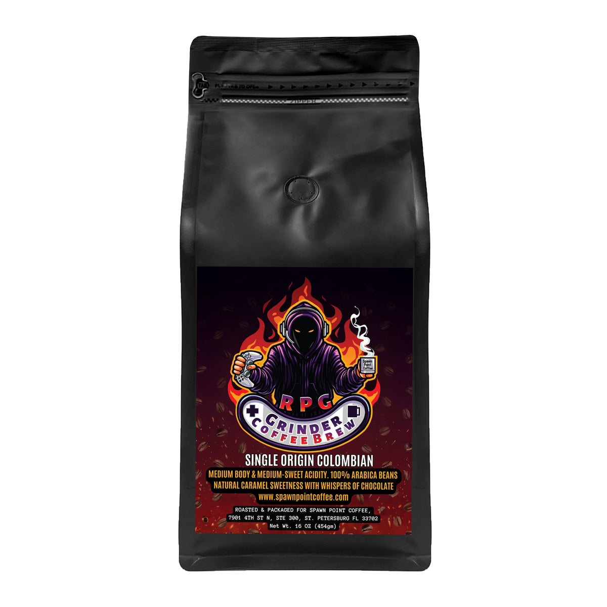 R. P. G. Grinders Coffee, Single Origin Colombian Coffee – Spawn Point ...